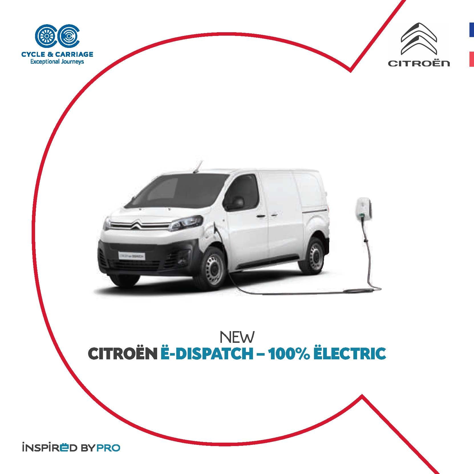 Citroen e-Dispatch Electric Vehicle EV Van [8 Years Warranty]